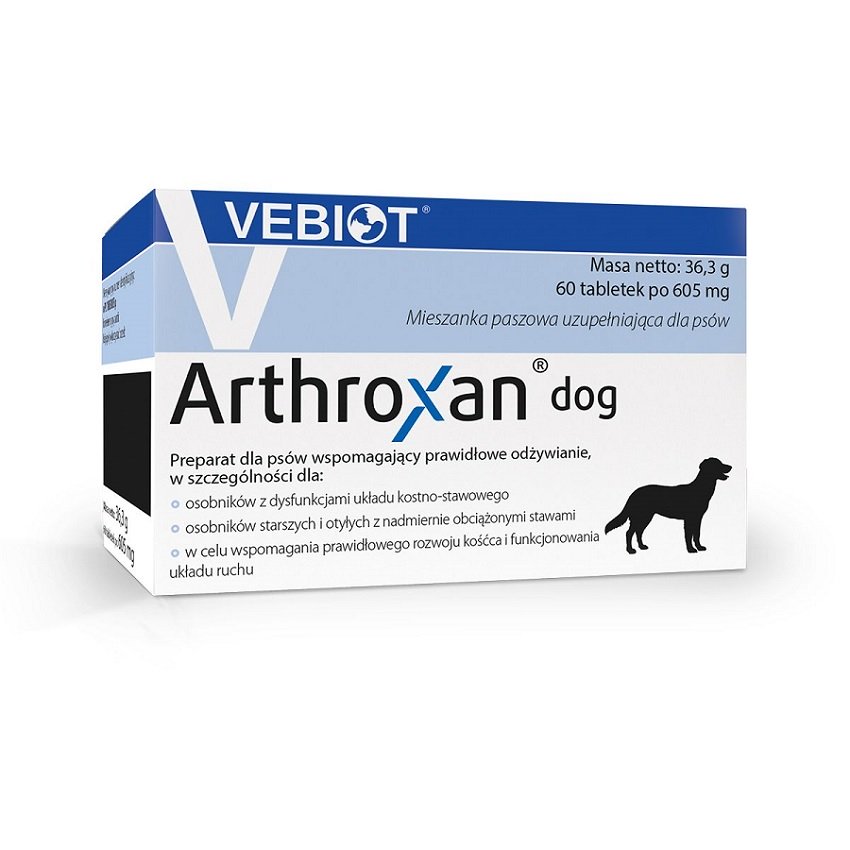 VEBIOT Arthroxan Hund 60 Tabletten für Gelenke für Hunde :: Hund ...
