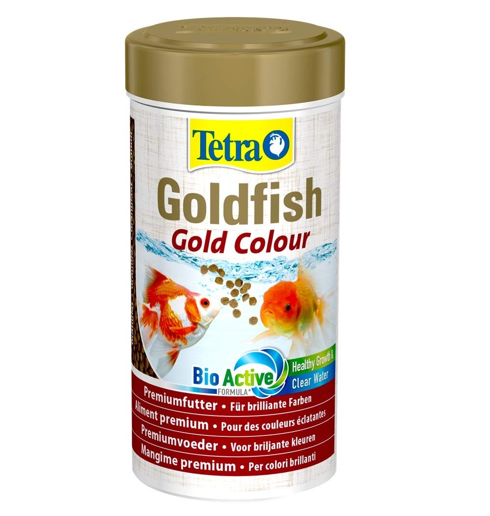 TETRA Goldfish Gold Colour 250 ml :: Fische :: Aquariumfutter und ...