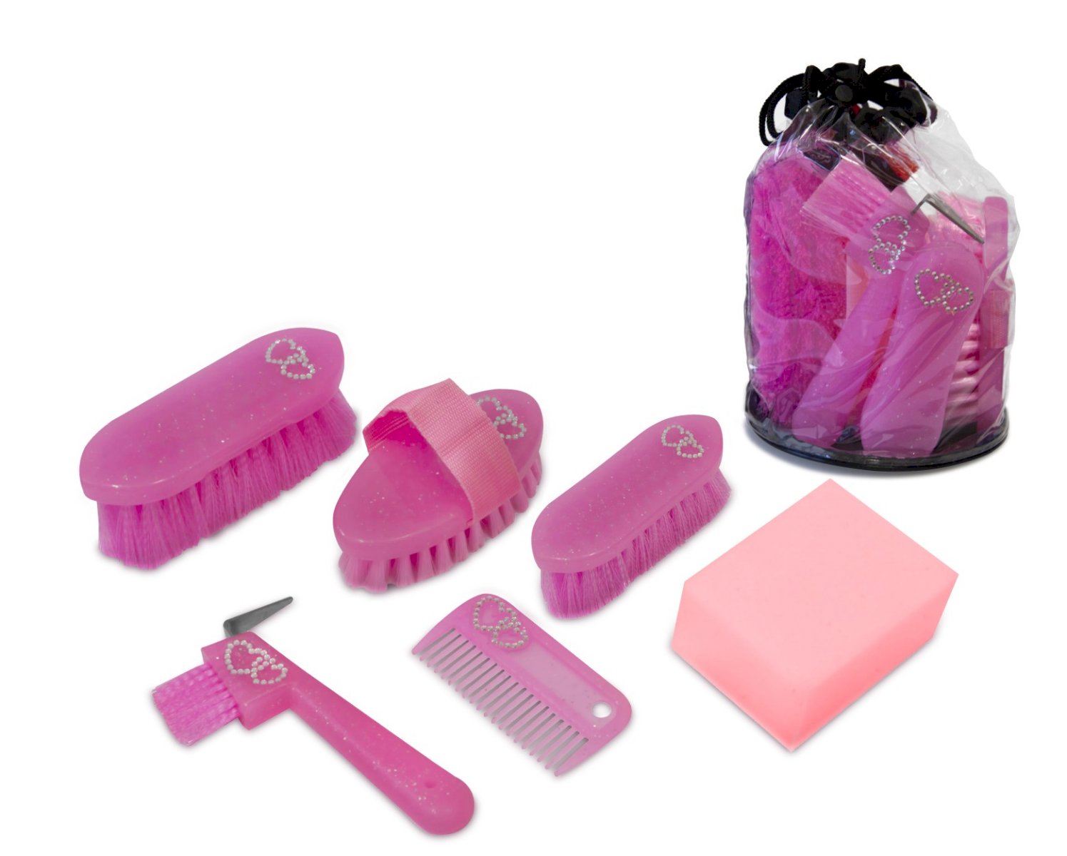 YORK Sweety rosa Pferdeputzset :: Pferd :: Sauberkeit und Pflege ...