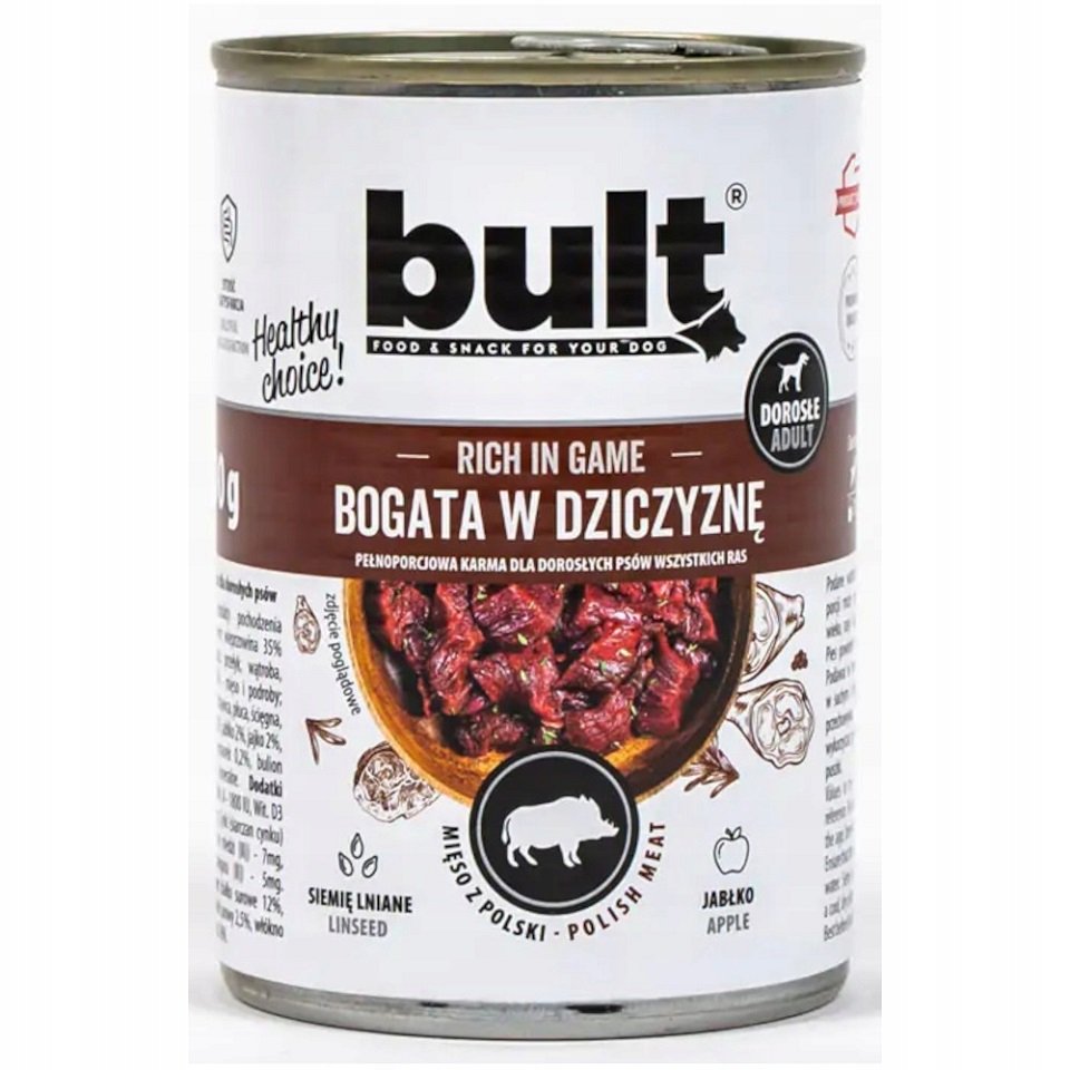 BULT Wildbret-Dose 800g :: Hund :: Hundefutter und Snacks ...