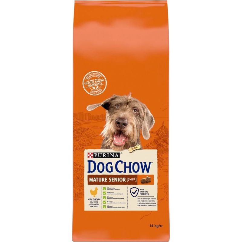 DOG CHOW Mature Senior Huhn 14kg :: Hund :: Hundefutter und Snacks ...
