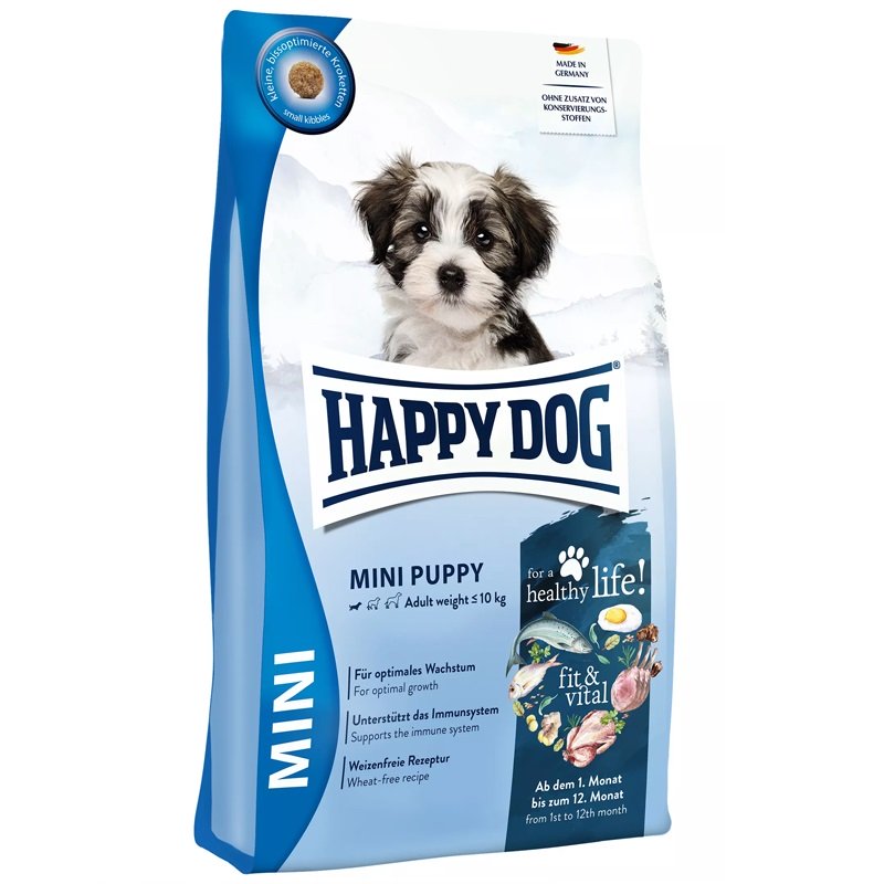 HAPPY DOG Fit&Vital Mini Puppy 10kg :: Hund :: Hundefutter und Snacks :: Hundefutter trocken ...