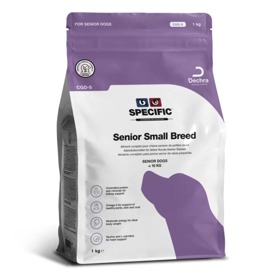 SPECIFIC Dog CGD-S Senior Small Breed: Senior Hundefutter für kleine ...