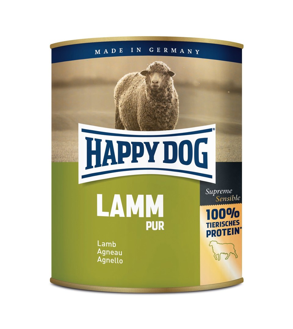 HAPPY DOG Lamm Pur 200 g :: Hund :: Hundefutter und Snacks ...