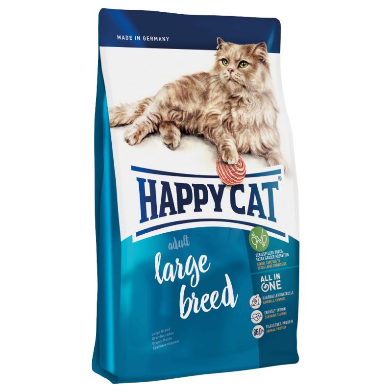 HAPPY CAT Adult Large Breed 10 kg :: Katze :: Katzenfutter und Snacks ...