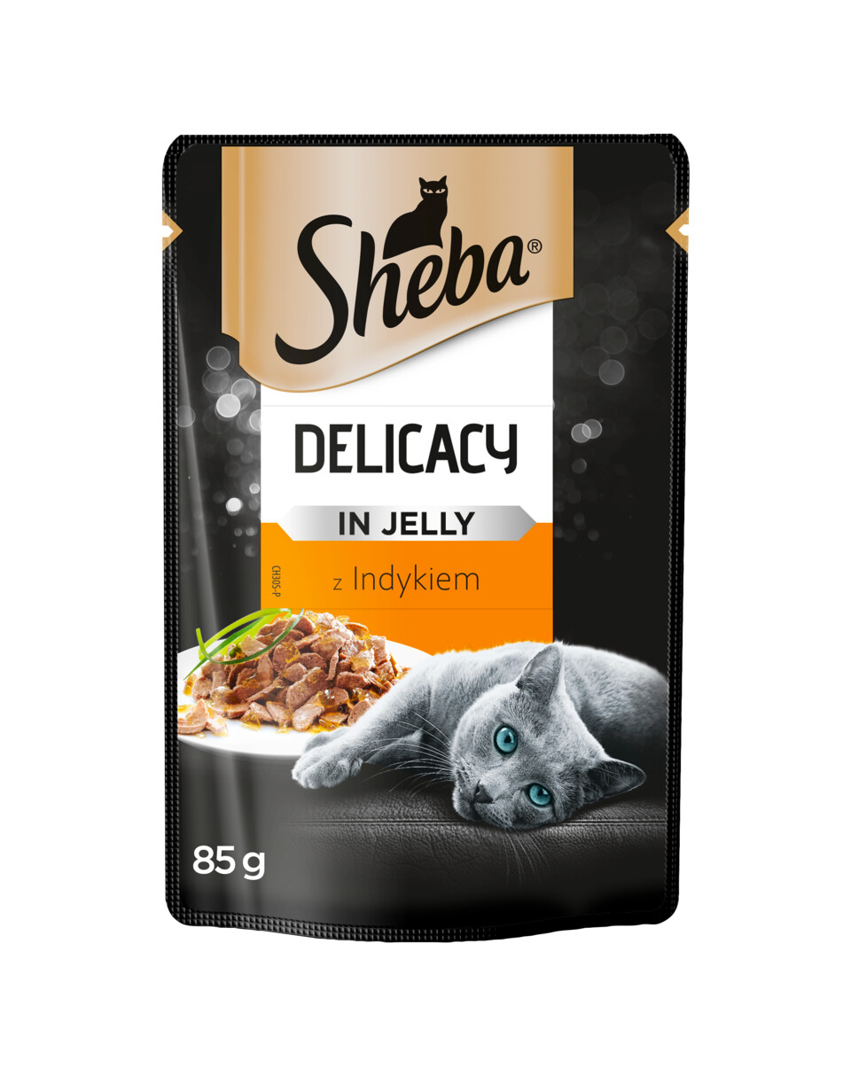 SHEBA Delikatesse in Gelee mit Truthahn Portionsbeutel 85gx24 :: Katze ...