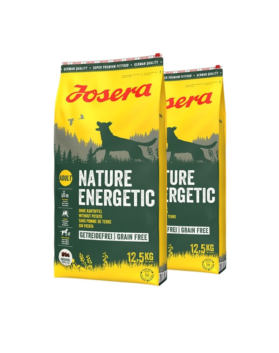 JOSERA Nature Energetic 2 x 12,5kg :: Hund :: Hundefutter und Snacks ...